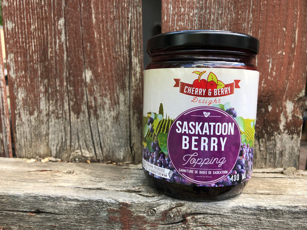 Bundle of 3 Saskatoon Berry Toppings – Cherry & Berry Delight